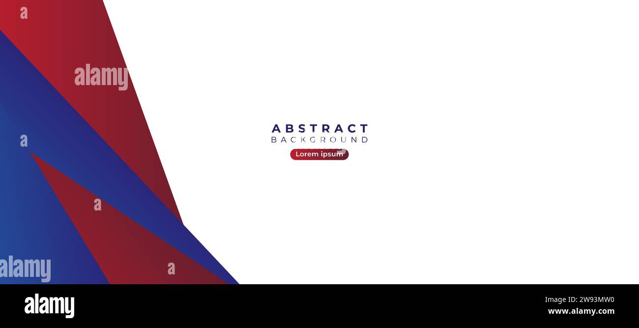 geometric red blue background vector illustration. Suit for banner ...