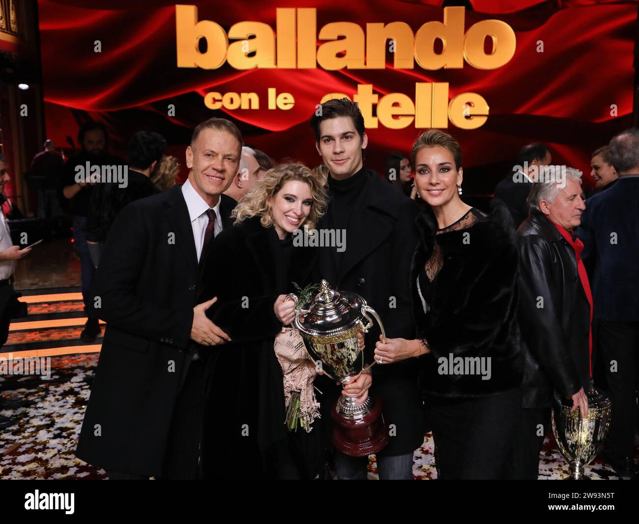 Rome, Italy. 23rd Dec, 2023. Rome, Rai auditorium of the Foro Italico ...