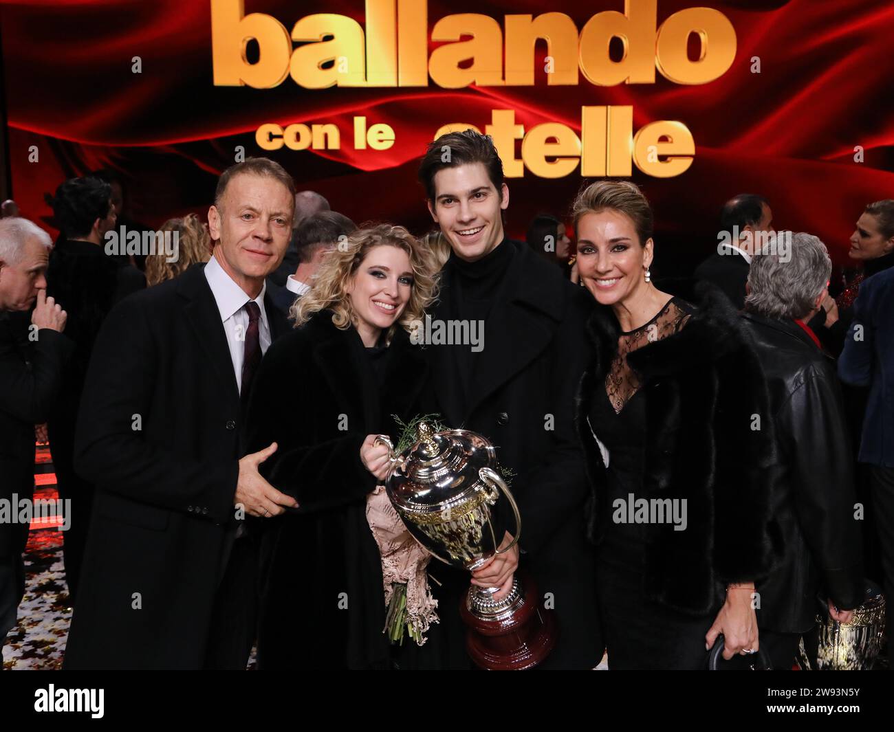 Rome, Italy. 23rd Dec, 2023. Rome, Rai auditorium of the Foro Italico ...
