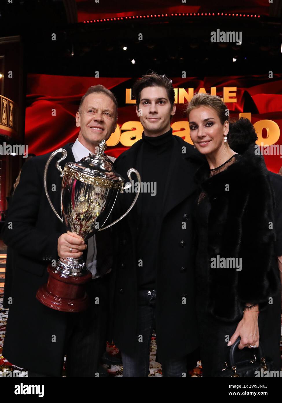 Rome, Italy. 23rd Dec, 2023. Rome, Rai auditorium of the Foro Italico ...