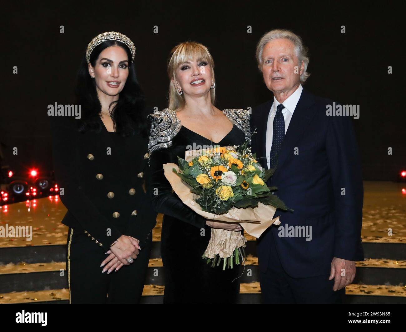 Rome, Italy. 23rd Dec, 2023. Rome, Rai auditorium of the Foro Italico ...