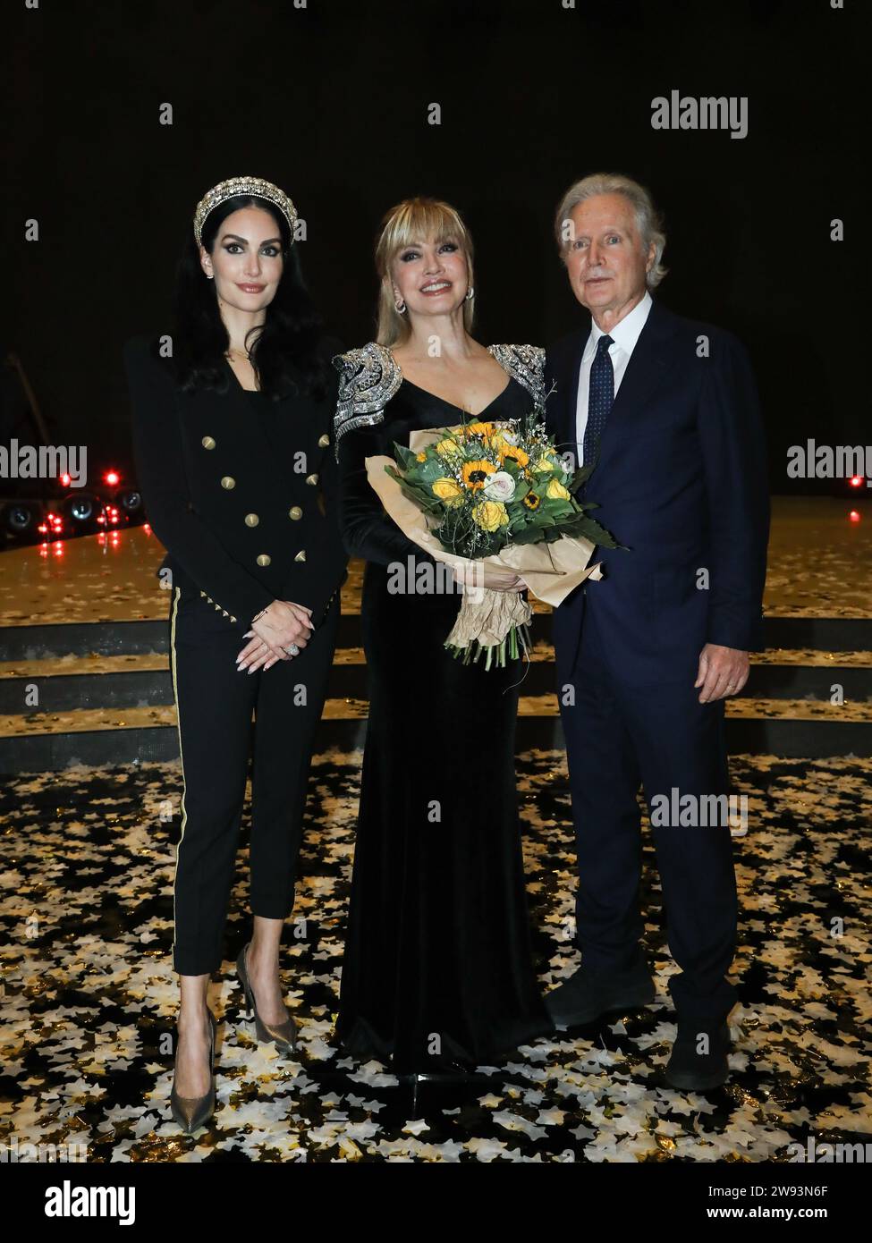 Rome, Italy. 23rd Dec, 2023. Rome, Rai auditorium of the Foro Italico ...