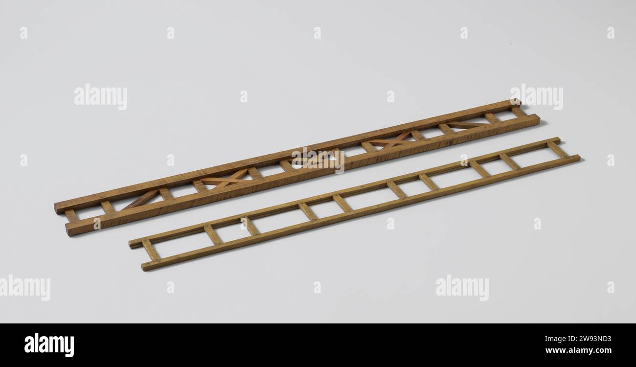 Model of Diagonal Framing, c. 1822 instruction model Model that ...