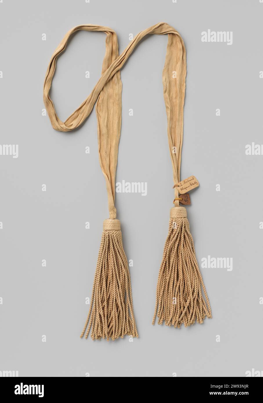 Sjerp Worn by Weijmar Schultz, 2nd lieutenant, 1800 - 1830 Sash Van ...