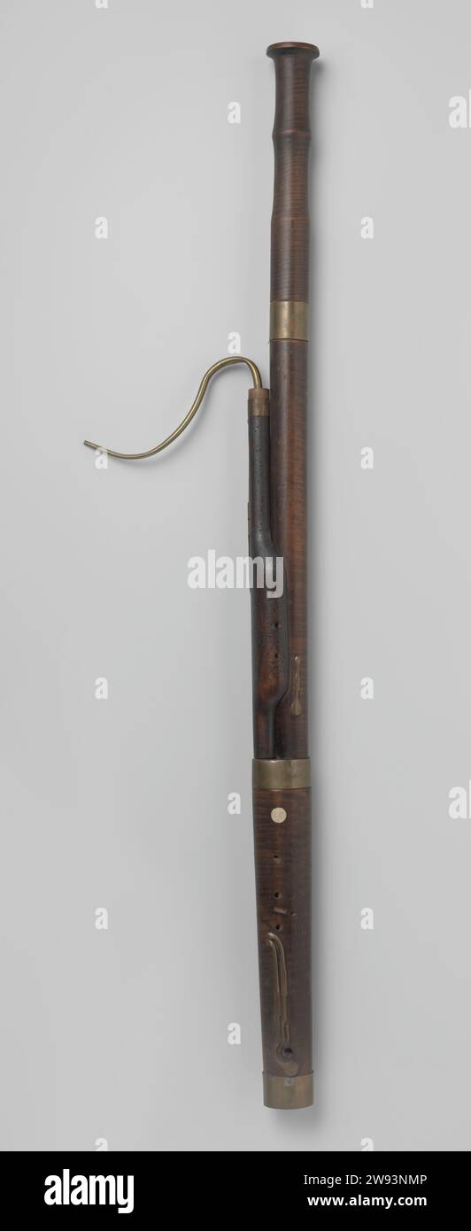 Bassoon, c. 1820 musical instrument. wind instrument. bassoon Fagot ...