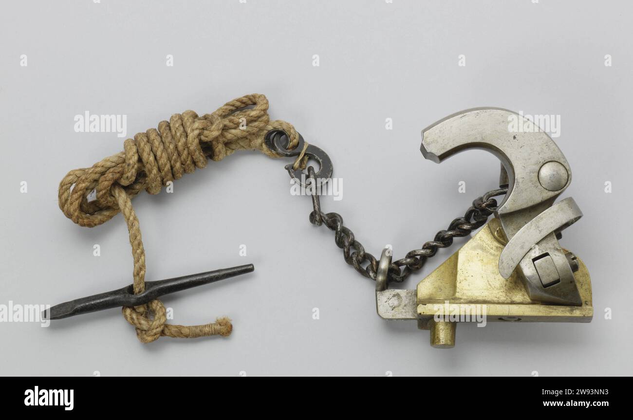 Gunlock (Percussion), 1830 - 1834 percussion lock Percussieslot with ...