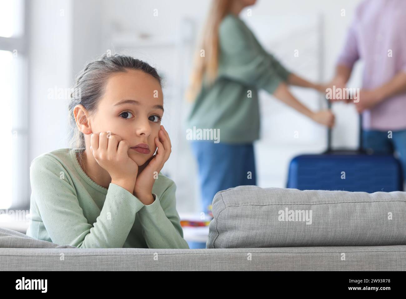Divorced parents upset hi-res stock photography and images - Alamy