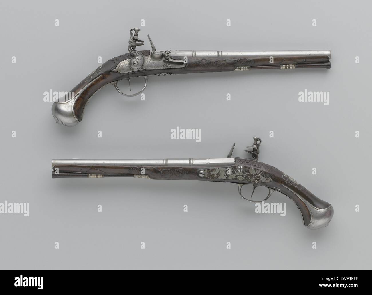 Pair of pistols owned by Maurice of Nassau-Beverweerd, 1670 - 1678 ...