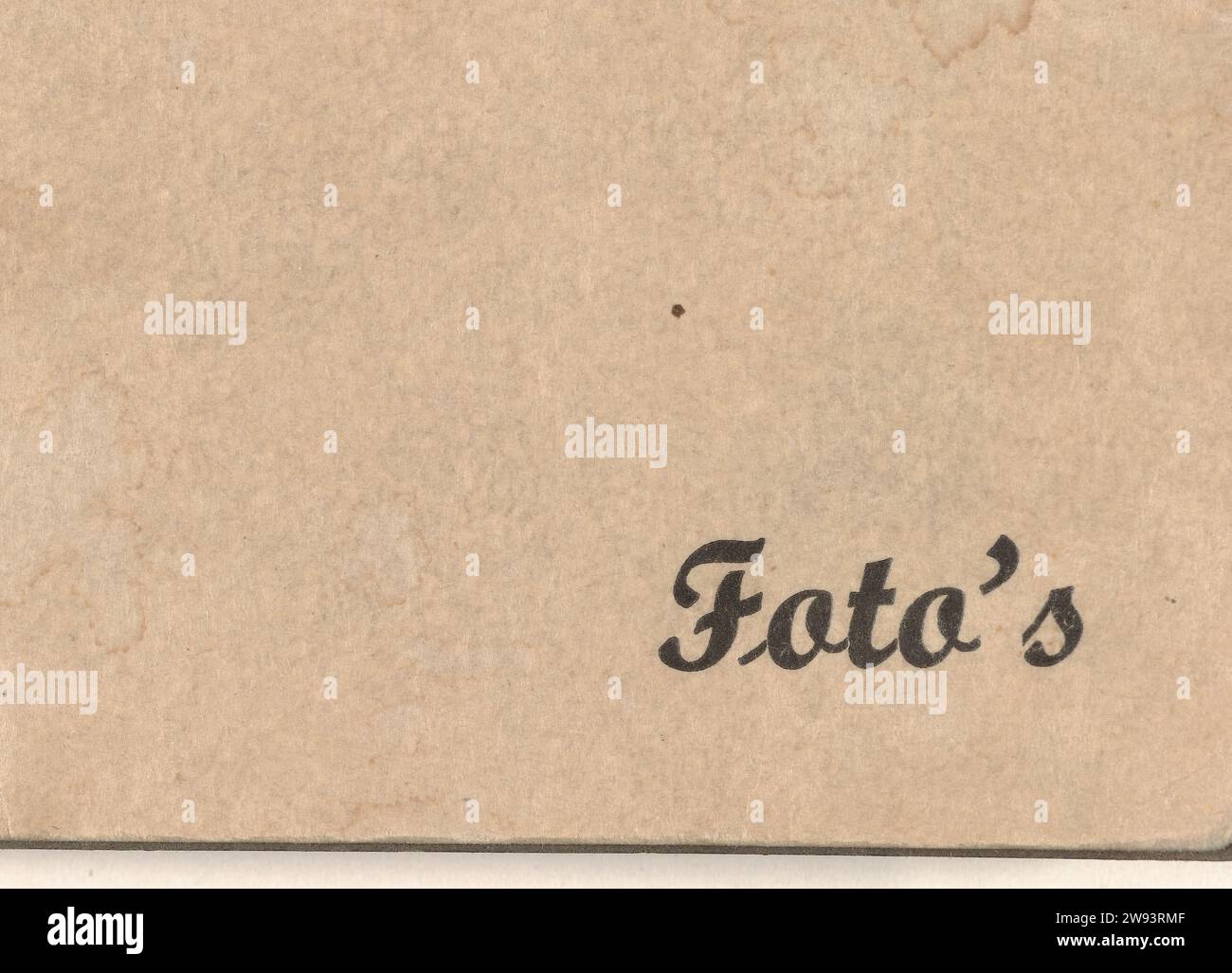 Family Album, 1933-1944, 1933 - 1944 Photo album with a white cardboard ...