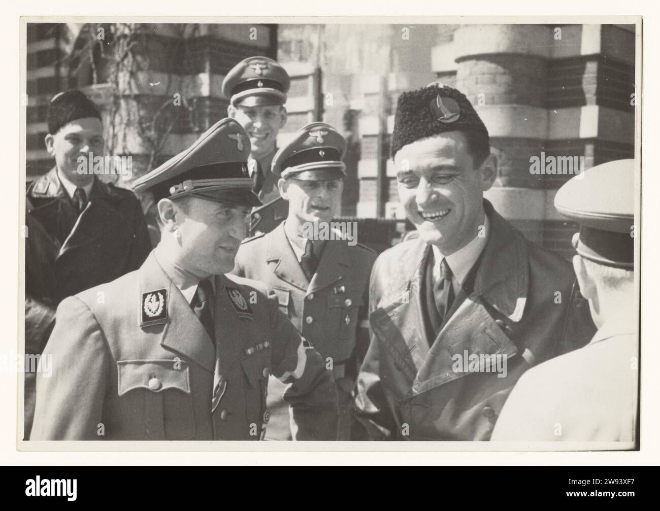 Axmann and Van Geelkerken, 1942 photograph Arthur Axmann ...