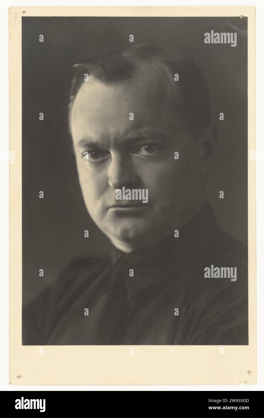Portrait of Anton Mussert, 1933 - 1944 photograph Portrait of Anton ...