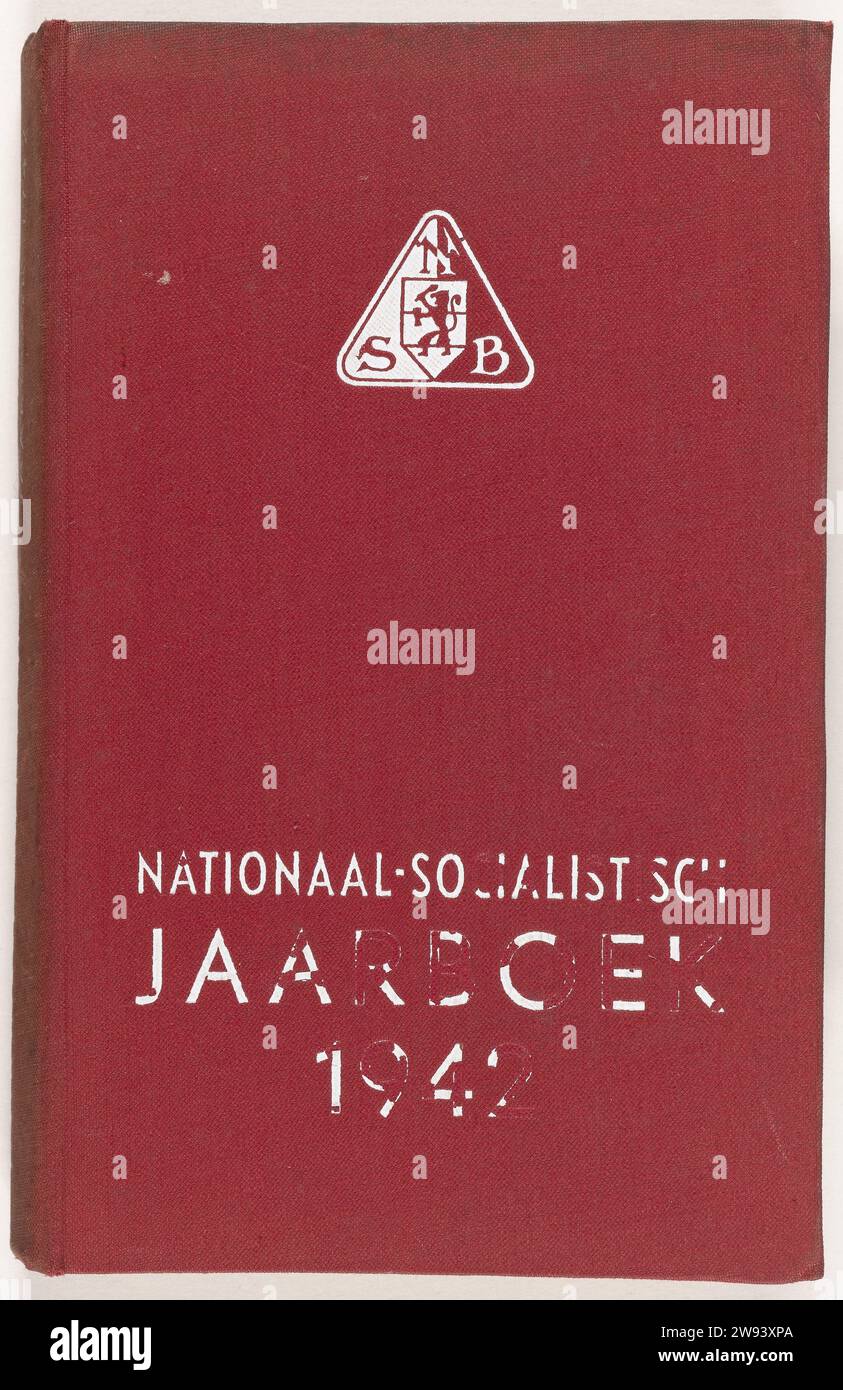 National Socialist Yearbook 1942, 1942 Yearbook, type of agenda, with ...