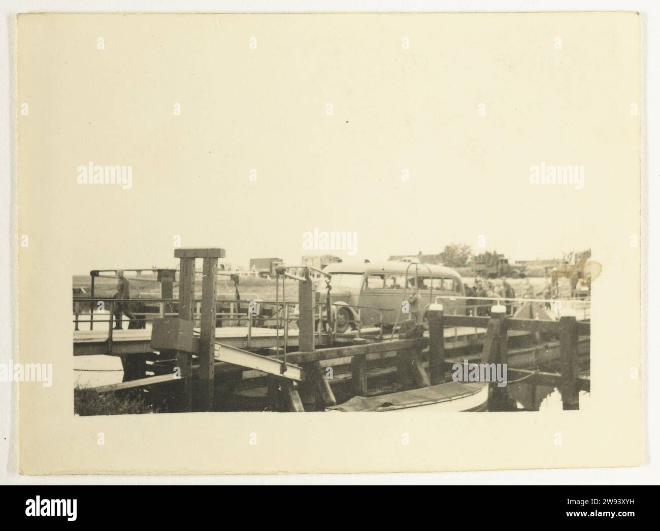 Wehrmacht soldiers at a bus, 1940 - 1941 photograph There are some ...