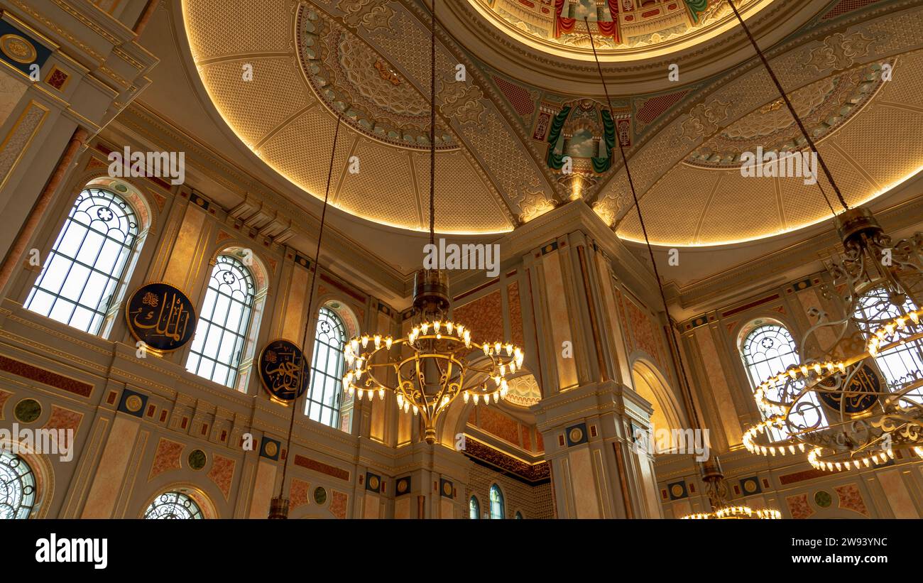 Pearl,Doha, Qatar- December 12 2023 : the newly opened Hamad bin Jassim ...
