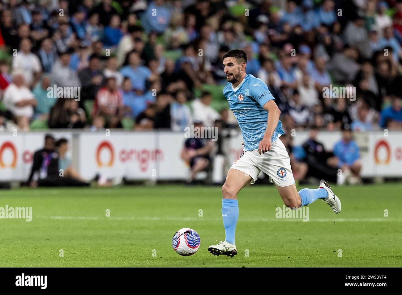 Melbourne, Australia, 23 December, 2023. Steven Ugarković of Melbourne ...