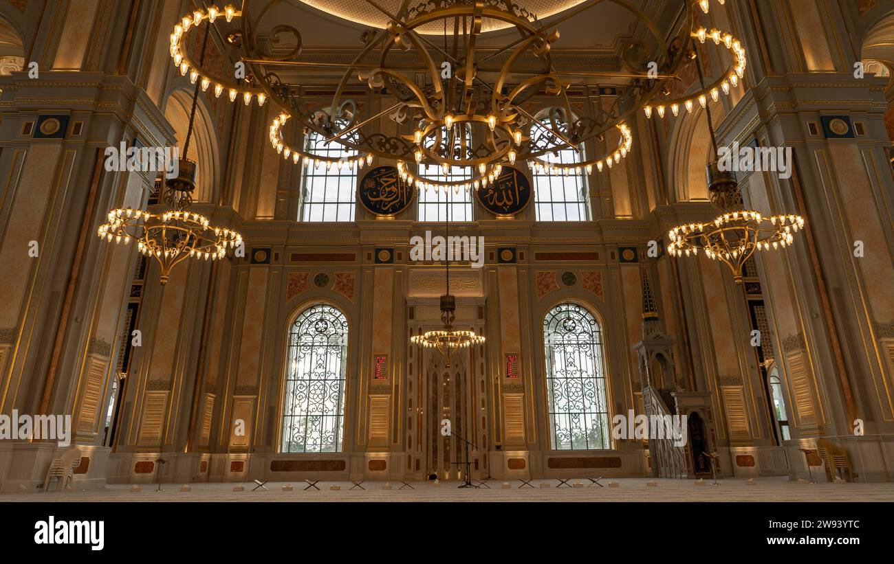 Pearl,Doha, Qatar- December 12 2023 : the newly opened Hamad bin Jassim ...