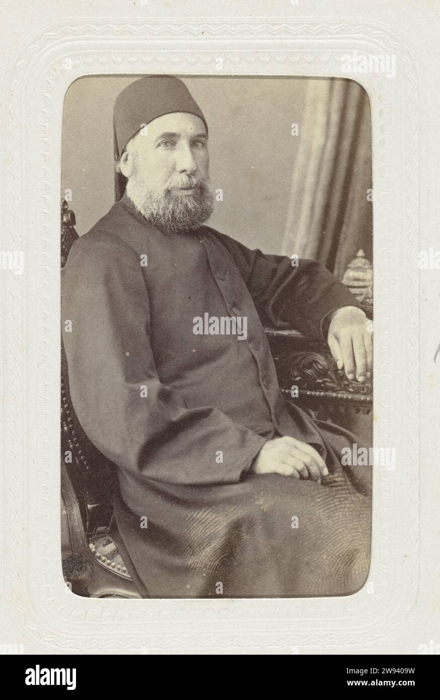 Portret Van Salek existed Hib, c. 1863 - c. 1866 visit card Studio ...