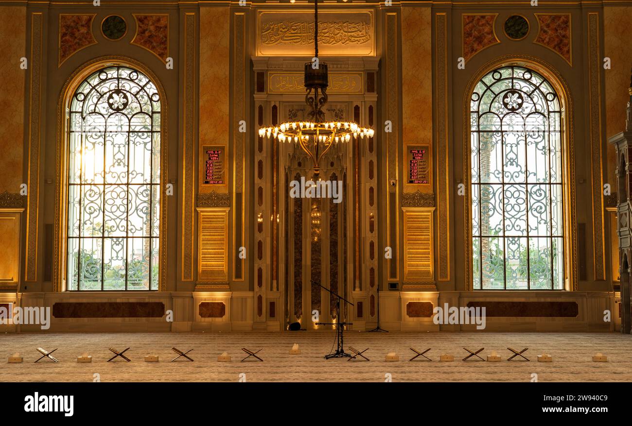 Pearl,Doha, Qatar- December 12 2023 : the newly opened Hamad bin Jassim ...