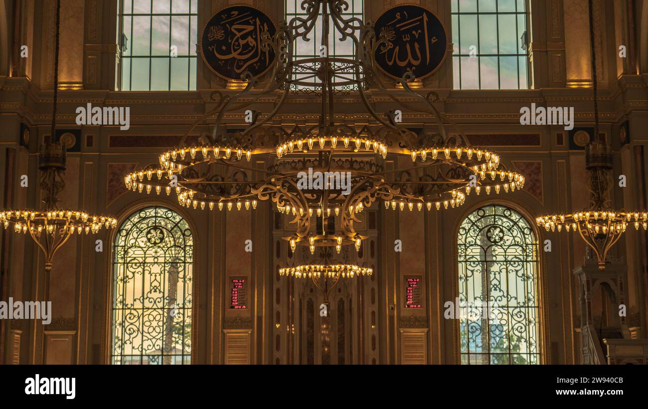 Pearl,Doha, Qatar- December 12 2023 : the newly opened Hamad bin Jassim ...