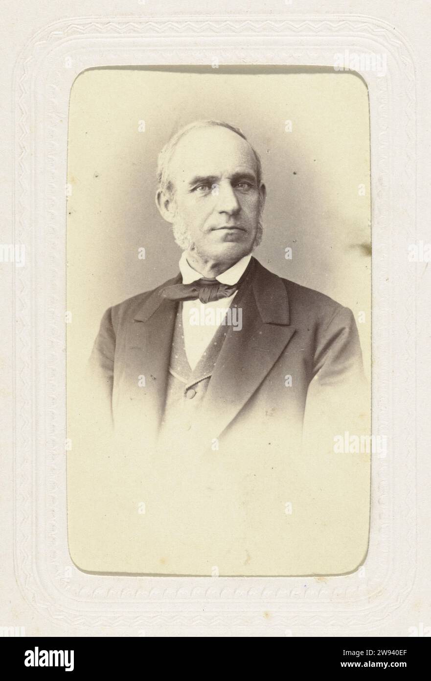 Studio portrait of a man with large sideburns, c. 1863 - c. 1866 visit ...