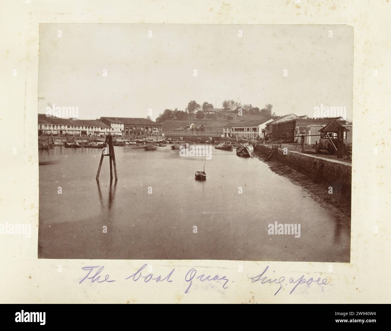 Inland port of Singapore, c. 1890 - c. 1910 photograph ...