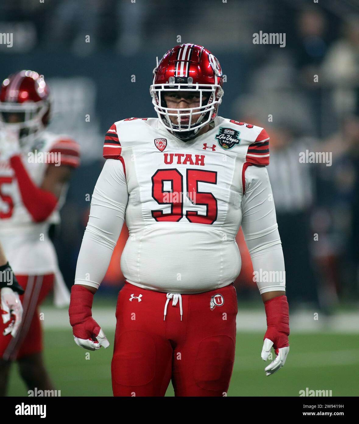 December 23, 2023 - Utah Utes defensive tackle Aliki Vimahi #95 during ...