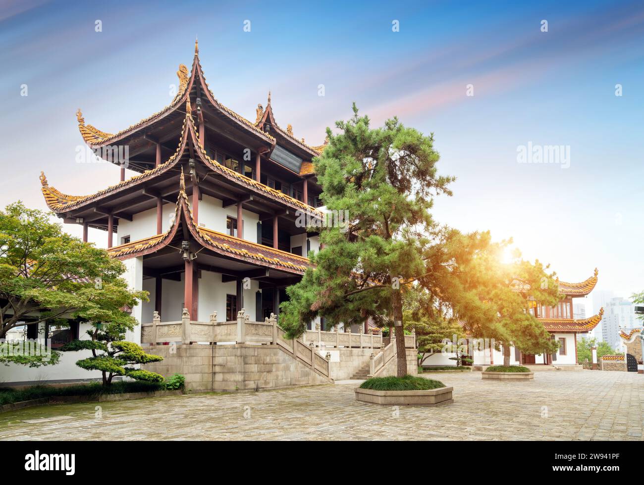 Tianxin Pavilion is an old Chinese pavilion located on the ancient city ...