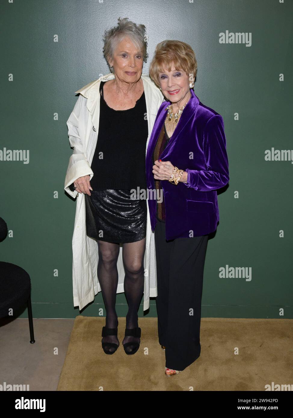 December 22, 2023, Hollywood, California, USA: Barrie Chase and Karen ...