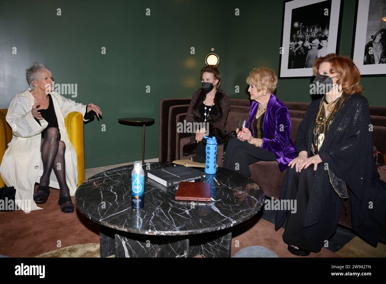 December 22, 2023, Hollywood, California, USA: Barrie Chase, Jennifer ...