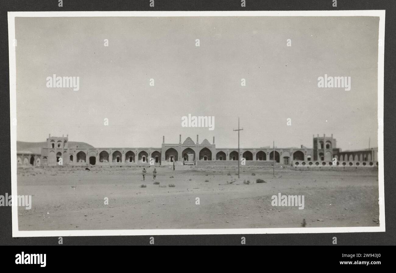 Karavanserai between Derjaan and Tehran, Persia, 1925 photograph unknown paper. cardboard ...