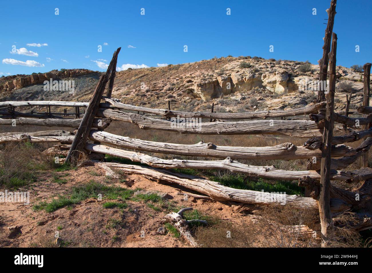 Wolfe Ranch fence, Arches National Park, Utah Stock Photo - Alamy