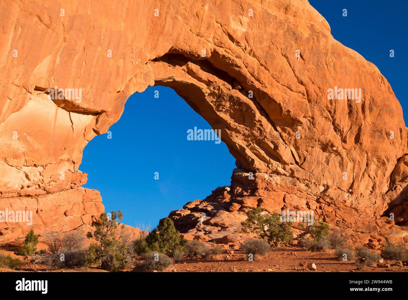 North Window Arch, Arches National Park, Utah Stock Photo - Alamy
