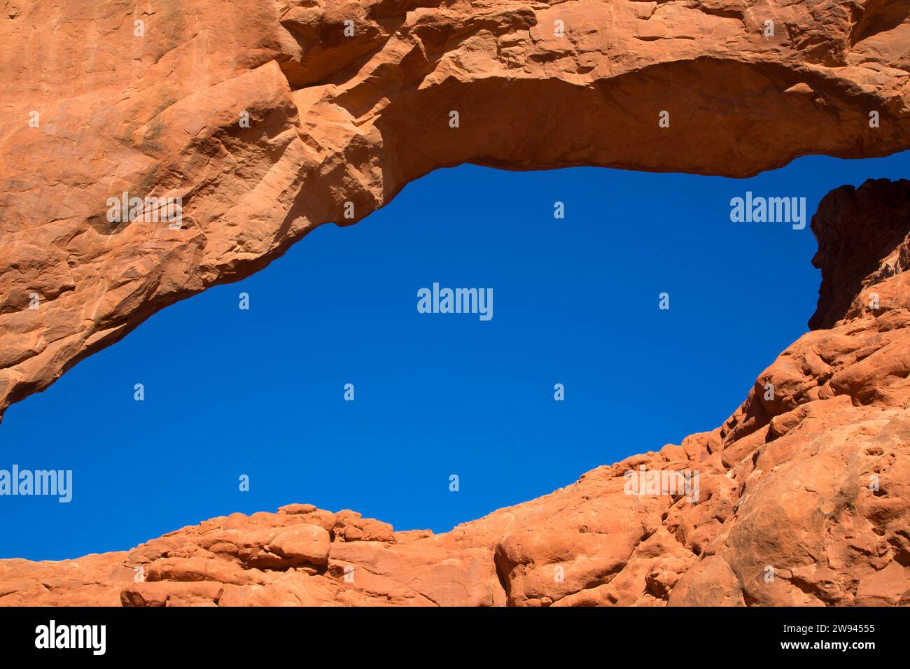 South Window Arch, Arches National Park, Utah Stock Photo - Alamy