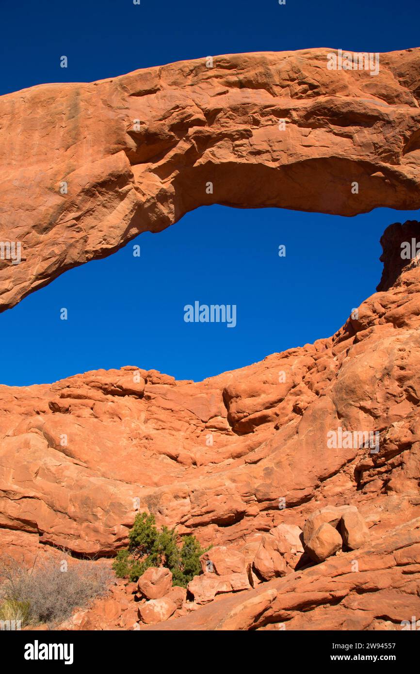 South Window Arch, Arches National Park, Utah Stock Photo - Alamy