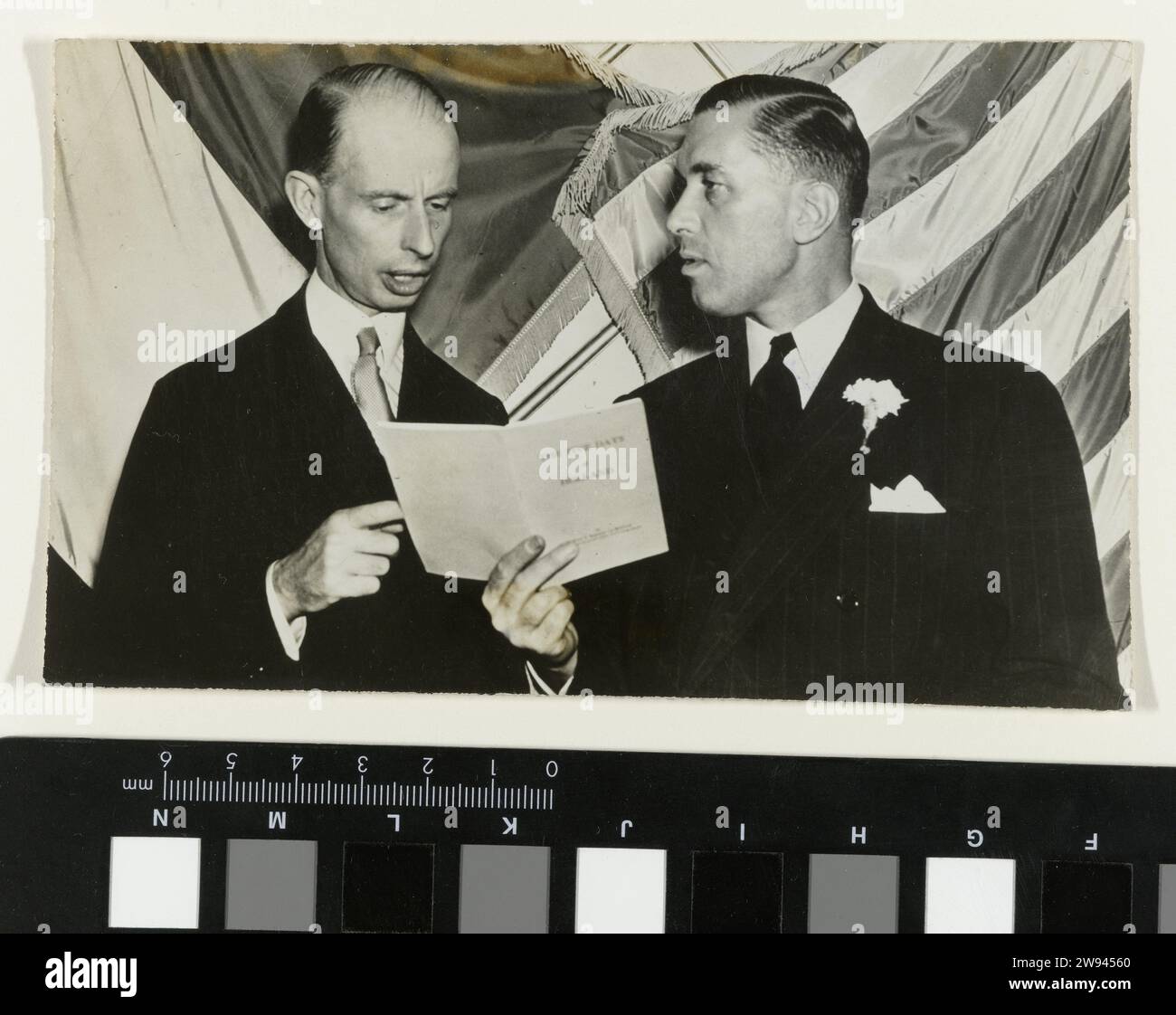 Foreign Minister Eelco N. van Kleffens visiting the United States, 1940 ...