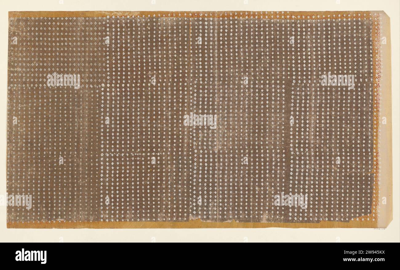 Leaf with windscreen pattern (one of eight identical sheets), Anonymous ...