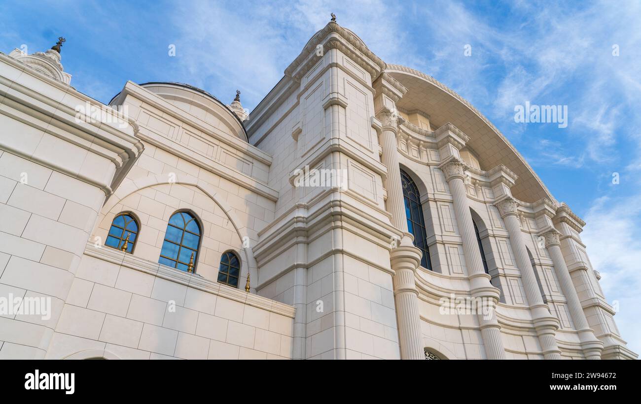 Pearl,Doha, Qatar- December 12 2023 : the newly opened Hamad bin Jassim ...