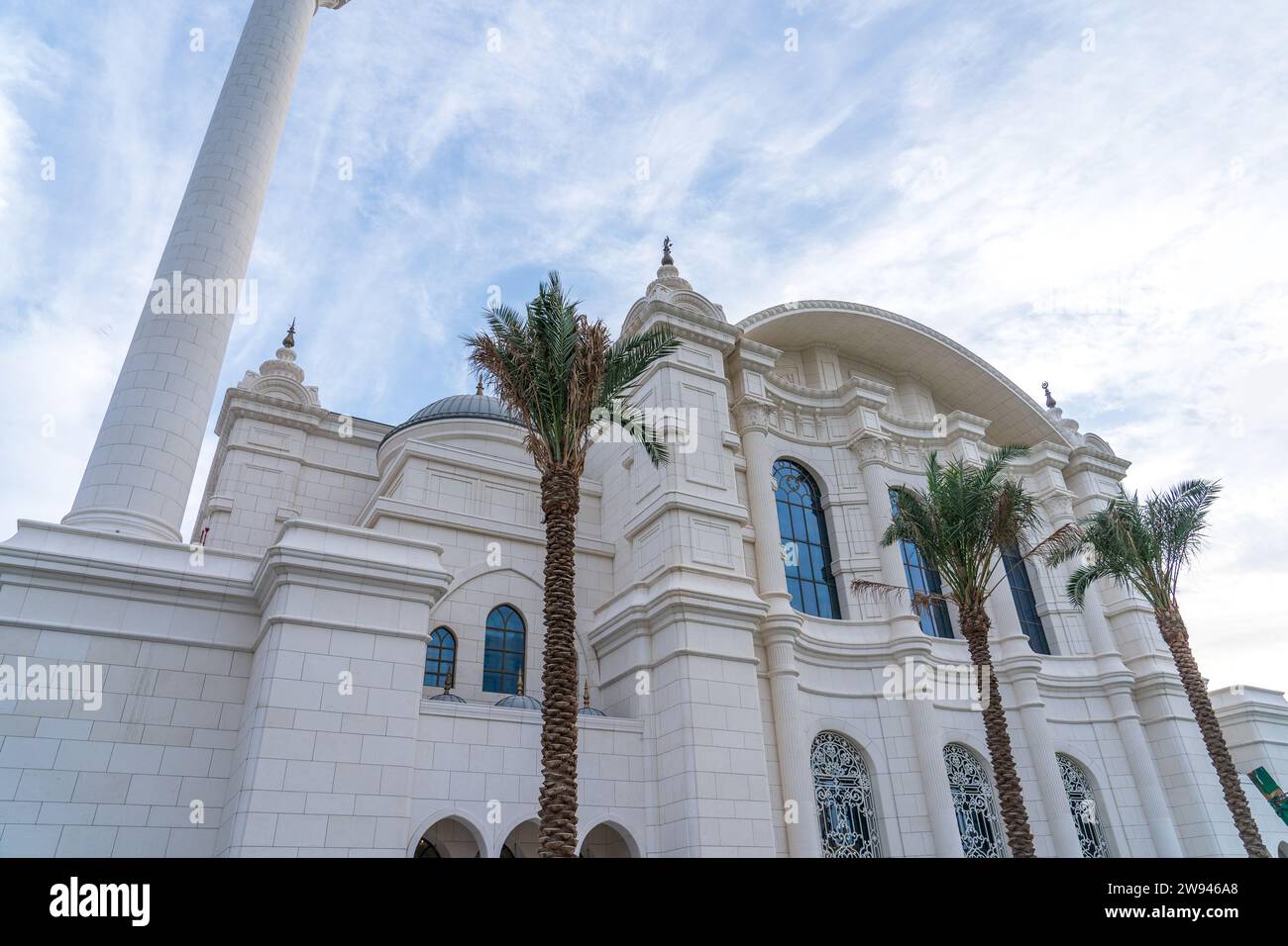 Pearl,Doha, Qatar- December 12 2023 : the newly opened Hamad bin Jassim ...