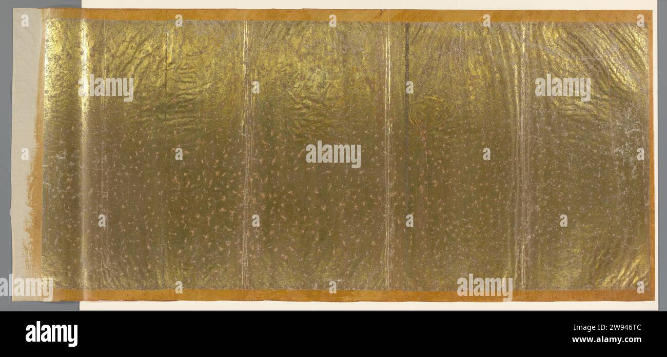 Gold Spotted Brown Paper, Anonymous, 1900 - 1985 decorated paper Japan ...