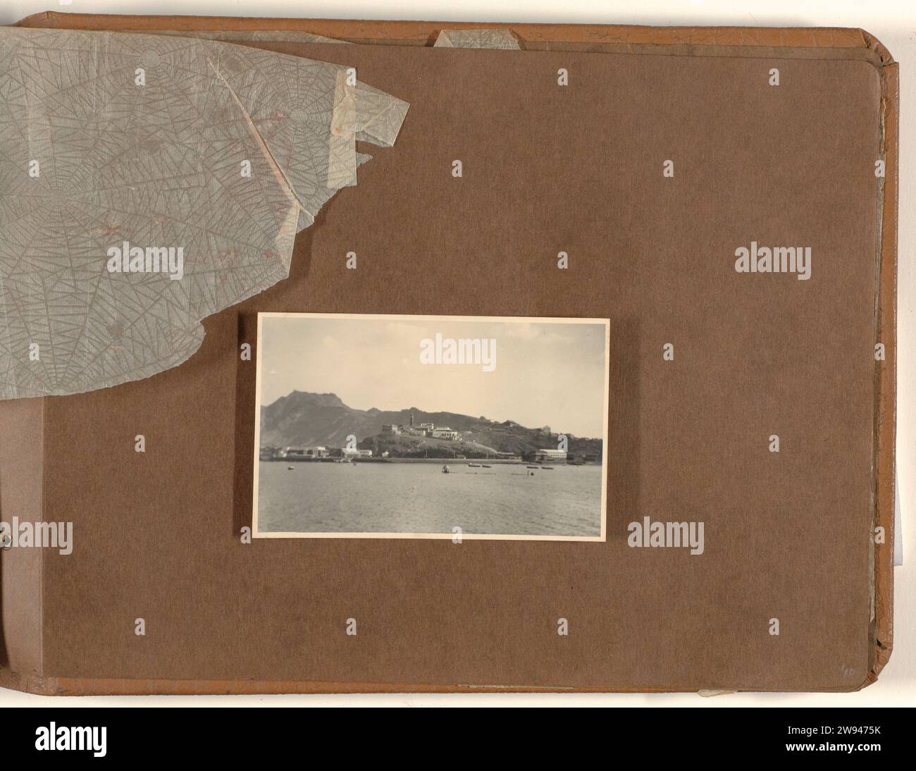 Gulf of Aden, 1947 photograph View of buildings in the Gulf of Aden. On ...