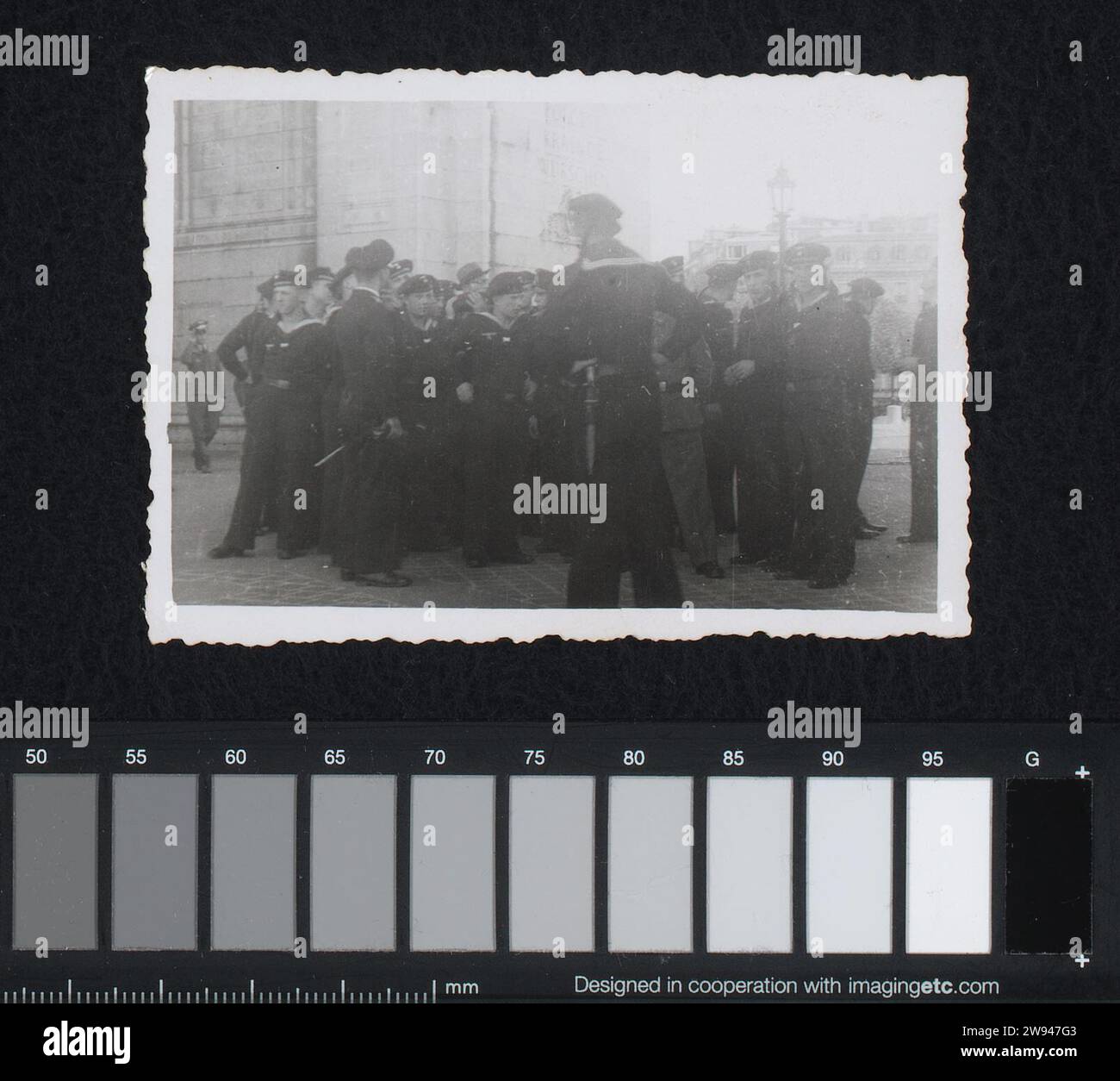 Sailors in Paris, 1940 - 1943 photograph Group sailors in uniform at ...