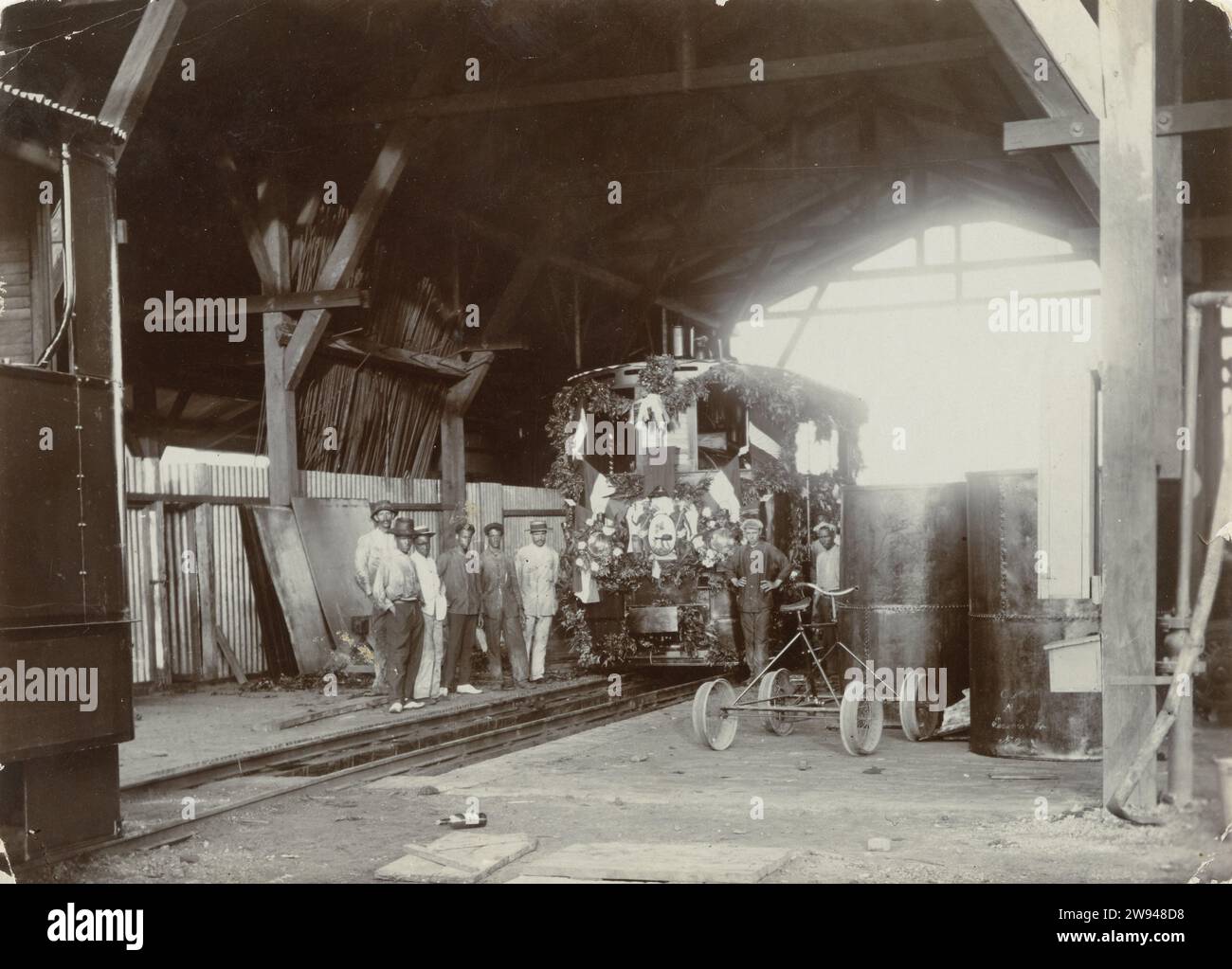 Opening of the first railway line hi-res stock photography and images ...