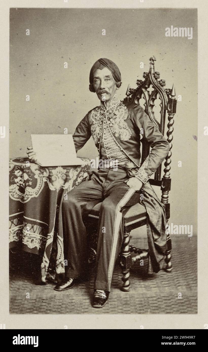 De schilder Raden Saleh, 1860 - in or before 1872 photograph Studio ...