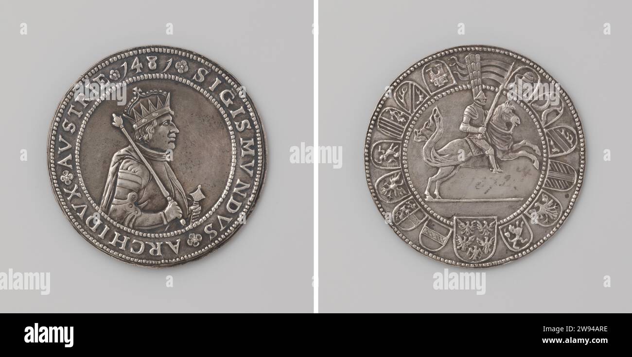 Imitation of a taler of Sigismund, Archduke from Tyrol, 1481 - 1800 ...