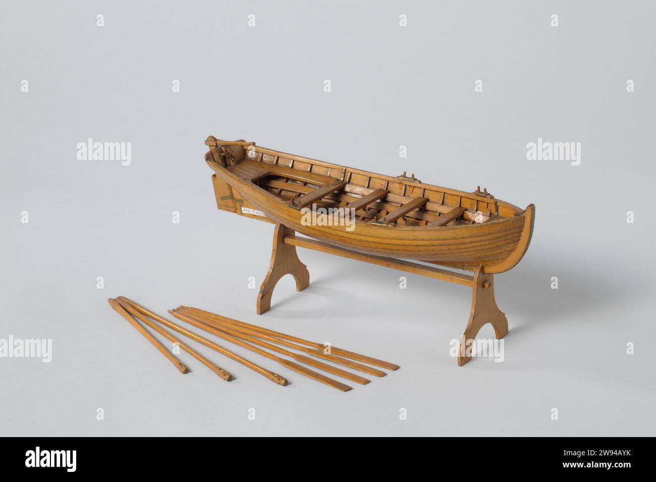 Model of a Jolly Boat, c. 1819 ship model. instruction model Tension ...