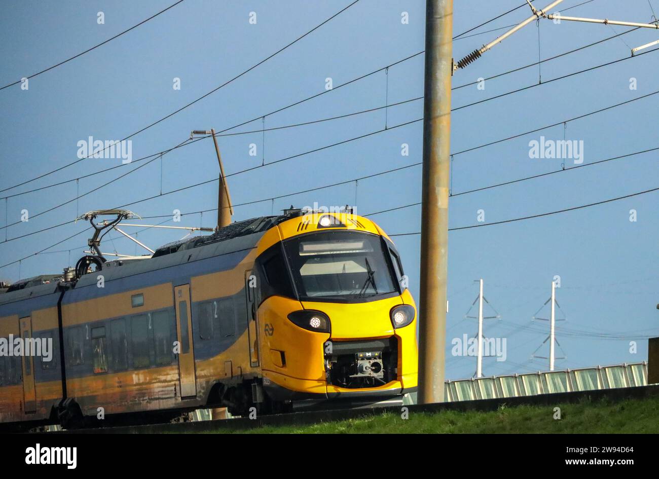 New ICNG intercity train of Dutch Railways (NS) as high speed train in ...