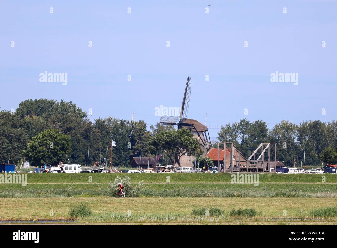 Rowing facility, nature and sport area in the Eendragtspolder in the ...