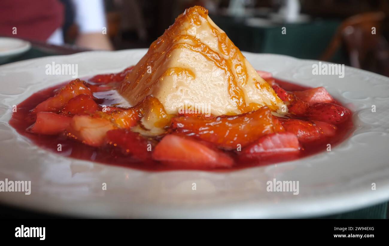 Brulee dish, Brulee food, Brulee is a burnt caramel dish, Russian food ...