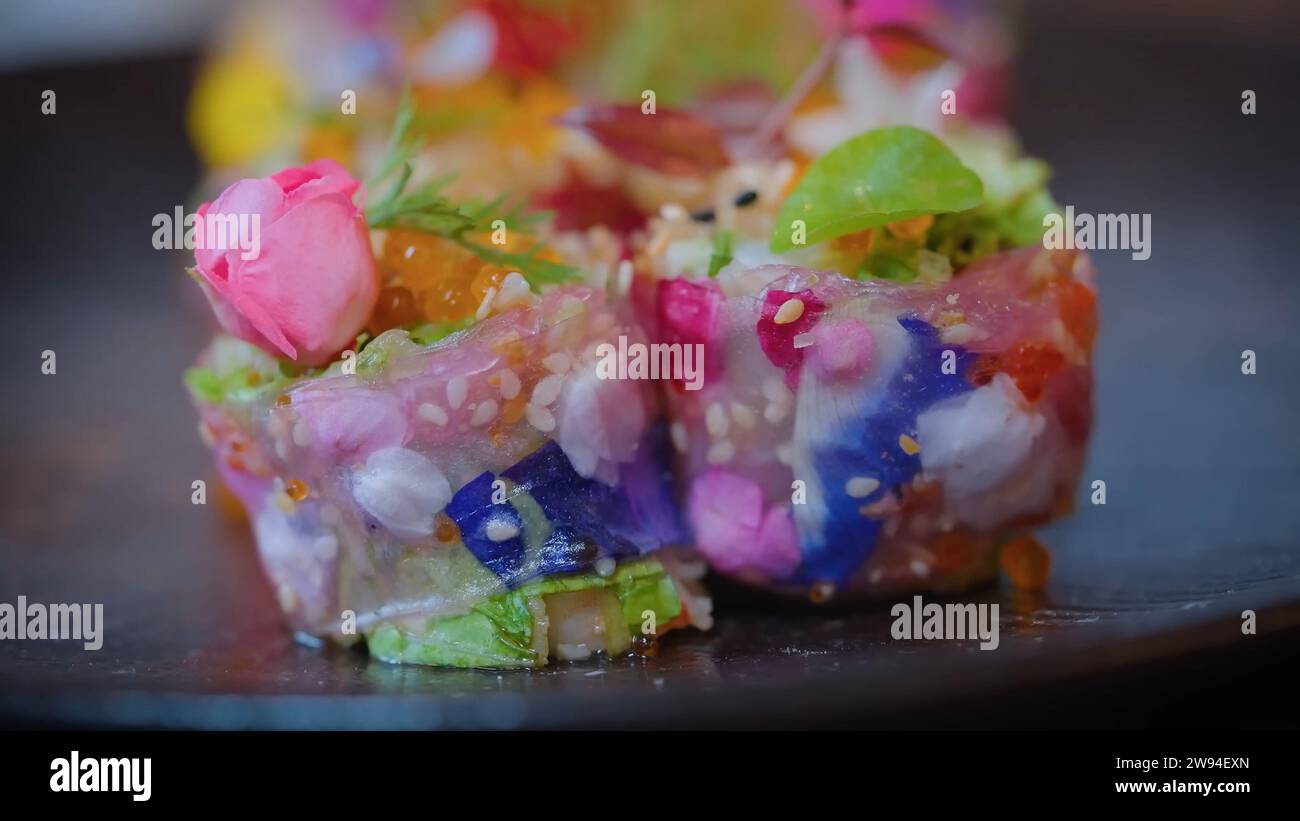 Fresh spring rolls vegetables hi-res stock photography and images - Alamy