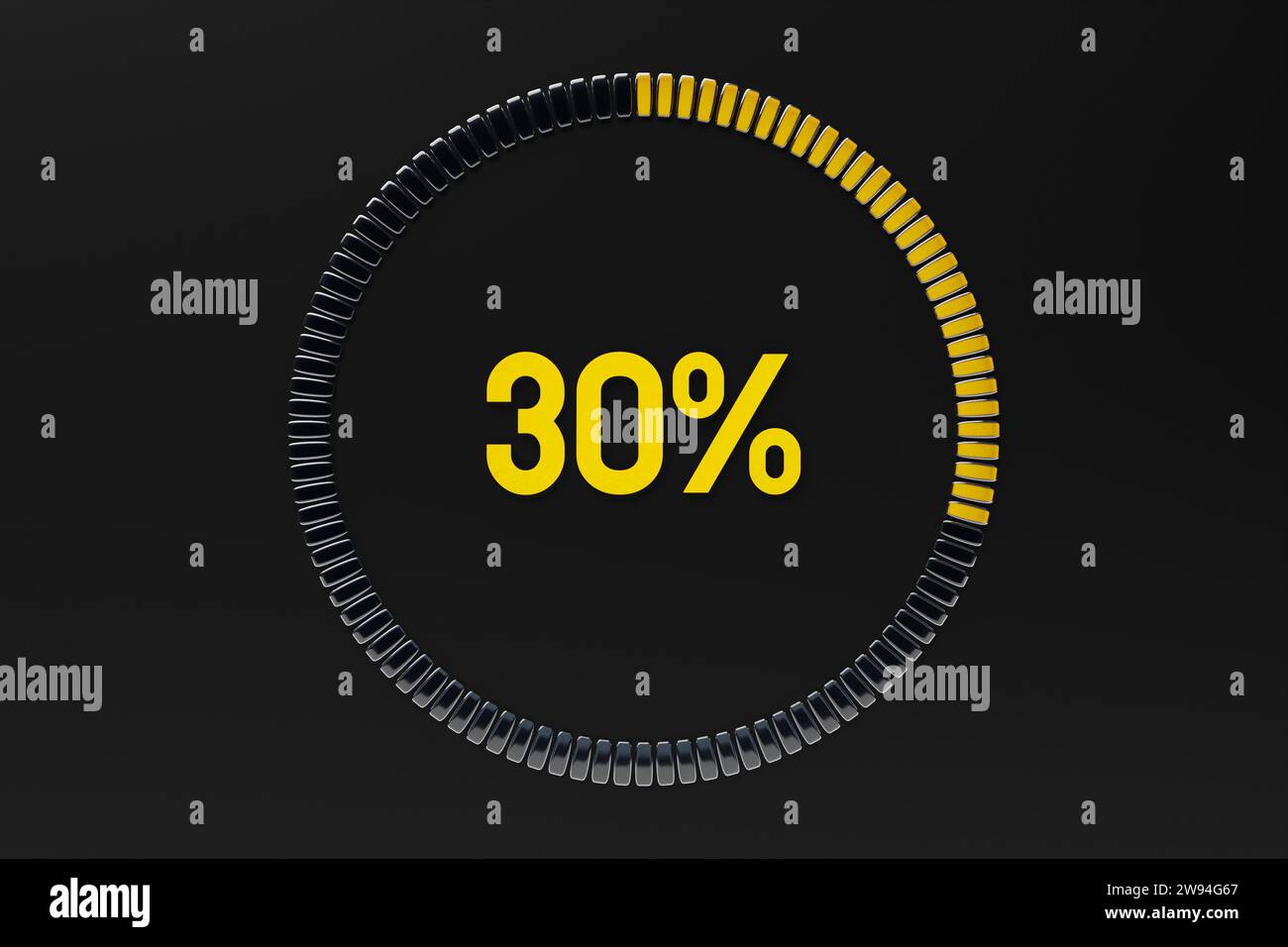 3d illustration of speed measuring speed icon. Colorful panel icon ...
